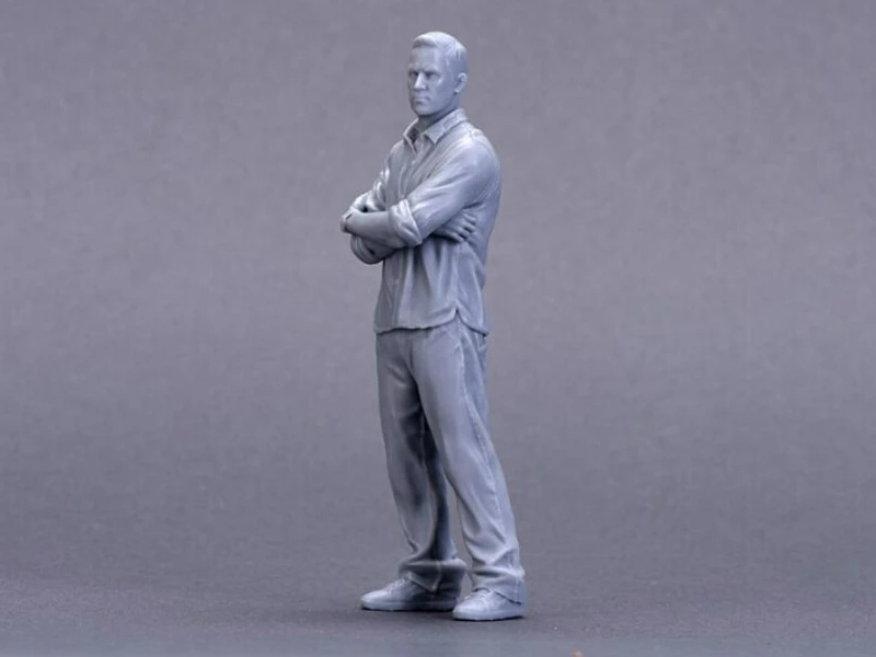 1/12 Scale Die Cast Resin Model Assembly Kit Paul Walker Model ...