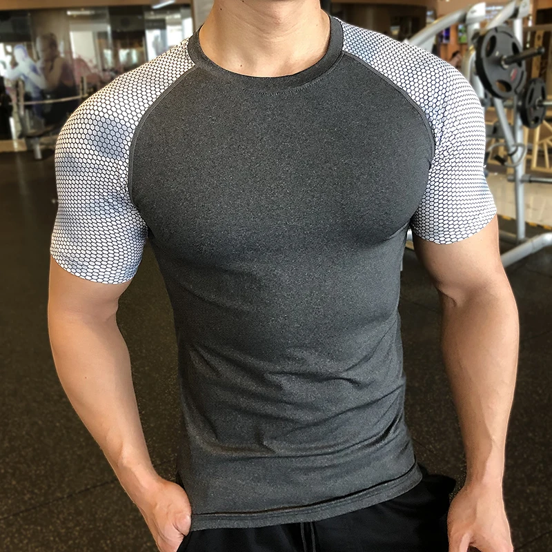 Luxury-t-shirt-2022-Short-Fitness-Compression-Gym-T-Shirt-For-Men ...