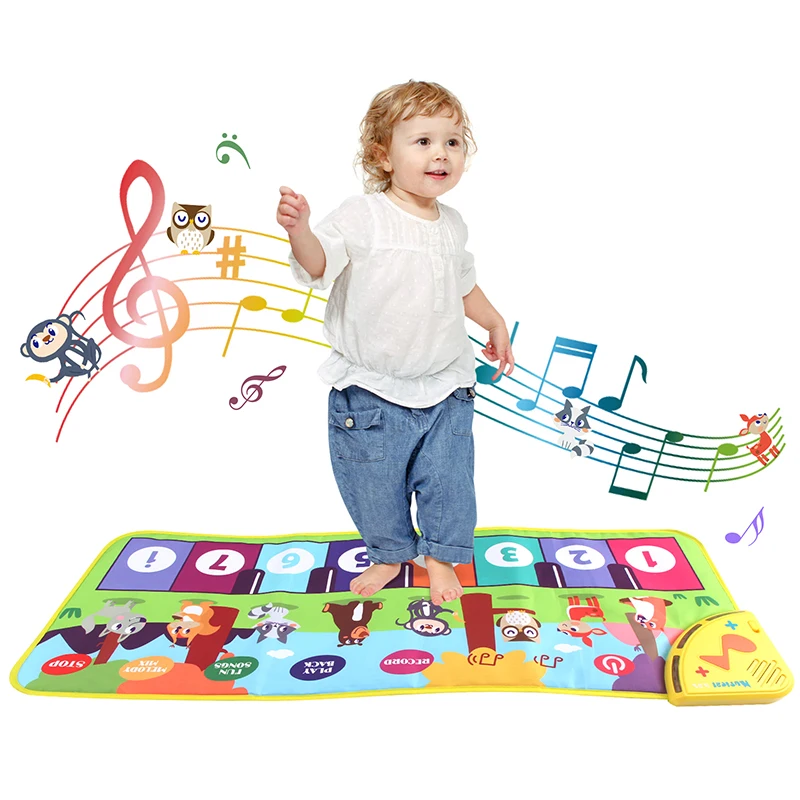 Baby-Musical-Piano-Mat-with-10-Melodies-8-Animal-Sounds-Keyboard-Touch ...