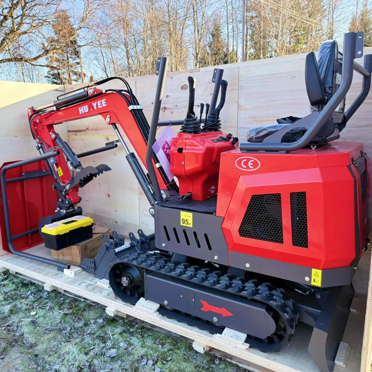 New tracked excavator, 1-ton mini excavator, special offer, customized ...