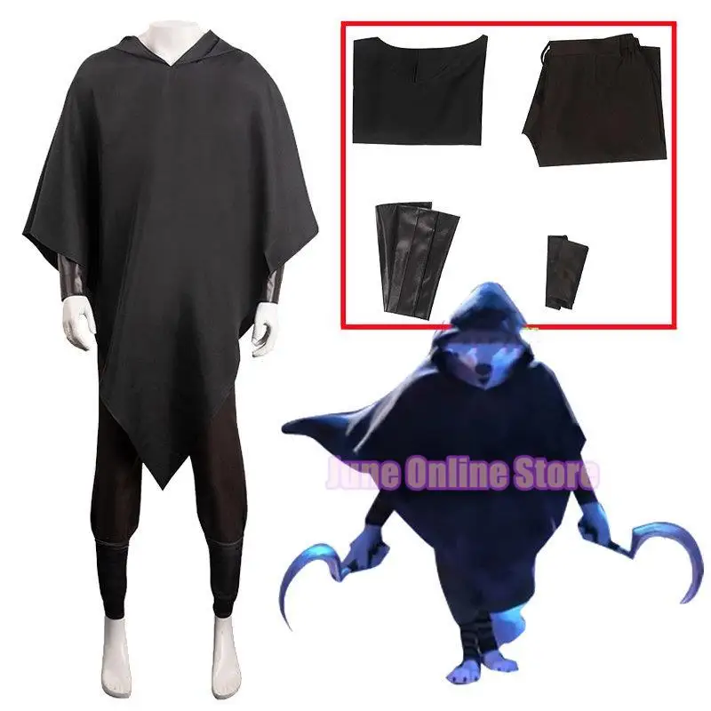Anime-Puss-in-Boots-Cosplay-Death-Wolf-Costume-Outfit-Black-Hoodie ...