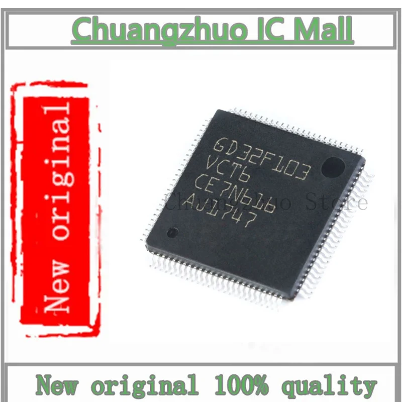 1Pcs-New-original-GD32F103VCT6-GD32F103-LQFP-100-14x14-Microcontroller ...