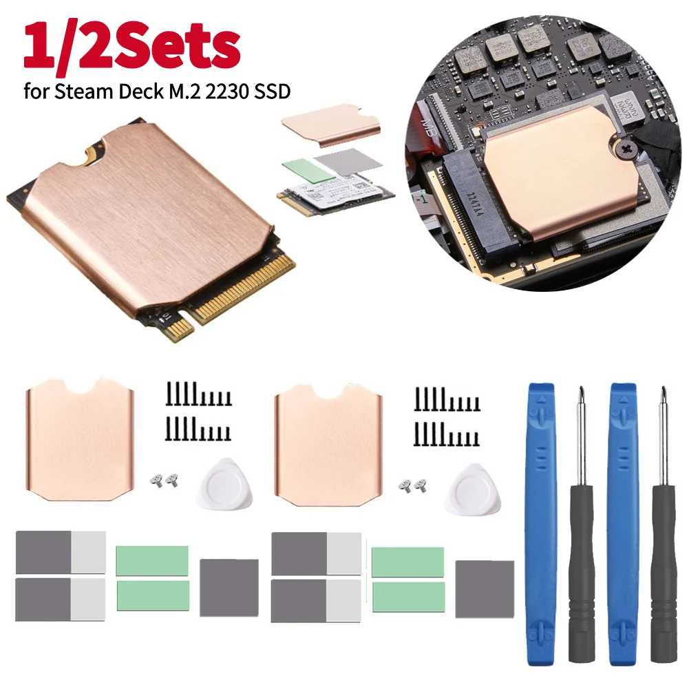 SSD-Copper-Heatsink-Antioxidant-Copper-Heatsink-Thermal-Pad-Heat-Sink ...
