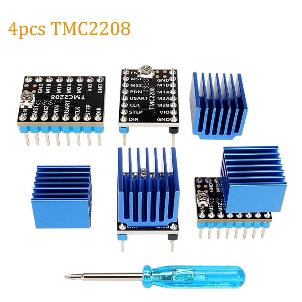 RAMPS MKS TMC2208 Stepper Motor Driver Stepstick 2.0A Ultra-silent VS ...