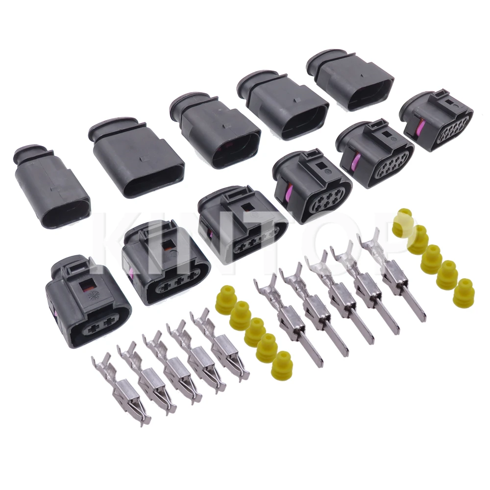 1 Set 2/3/4/6/8/10 Pin Connector 1J0973724 1J0973723 1J0973722 ...