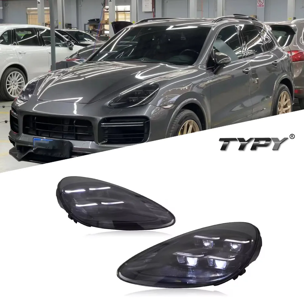 TYPY-Car-Headlights-For-Porsche-Cayenne-958-1-2011-2014-Upgraded-2024 ...