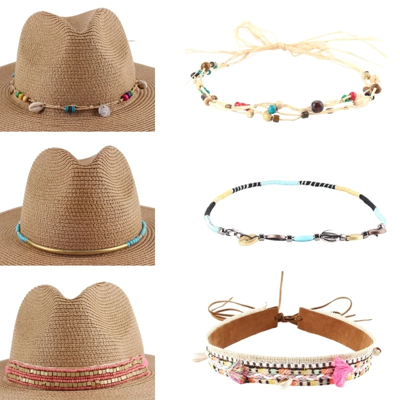 Cowboyhut-Band-DIY-Indianer-Hut-Band-Western-Hut-G-rtel-Seil-Hut-Band ...