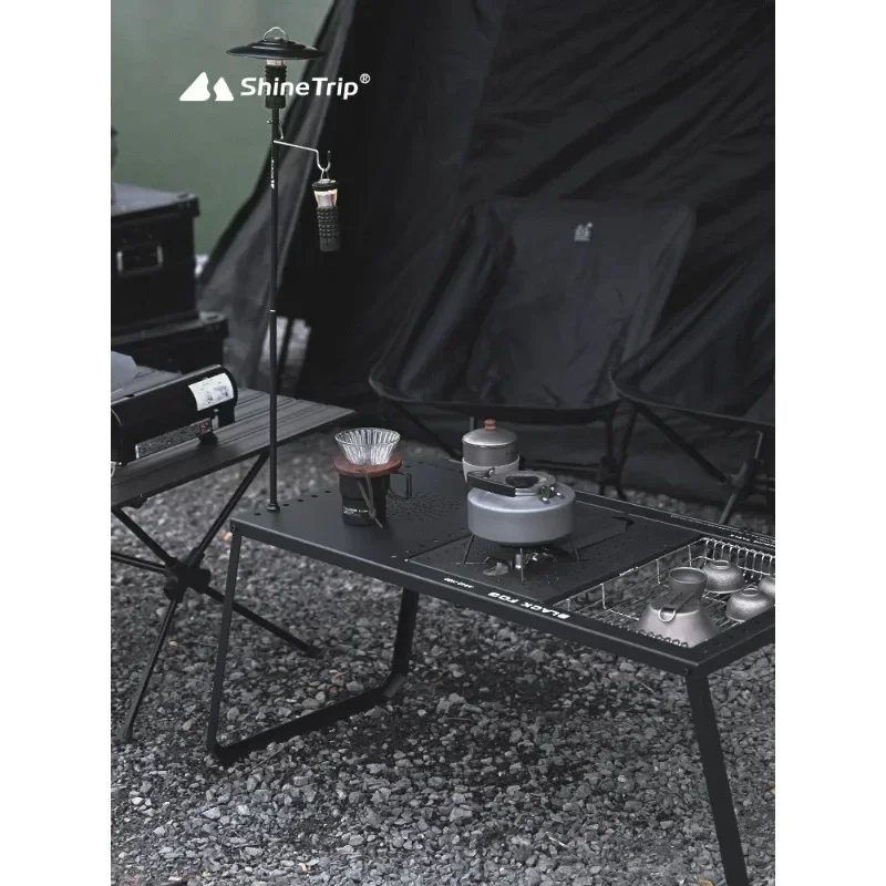 ShineTrip-Outdoor-IGT-Foldable-Table-Blackening-Style-Portable-Unit ...