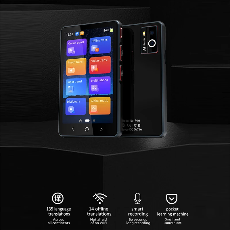 offline voice translator intelligent portable multi language real-time ...