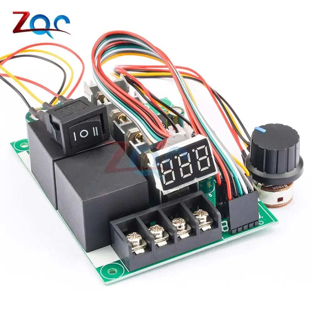 pwm-dc-motor-speed-controller-module-pwm-100a-Controlador-de-velocidad ...