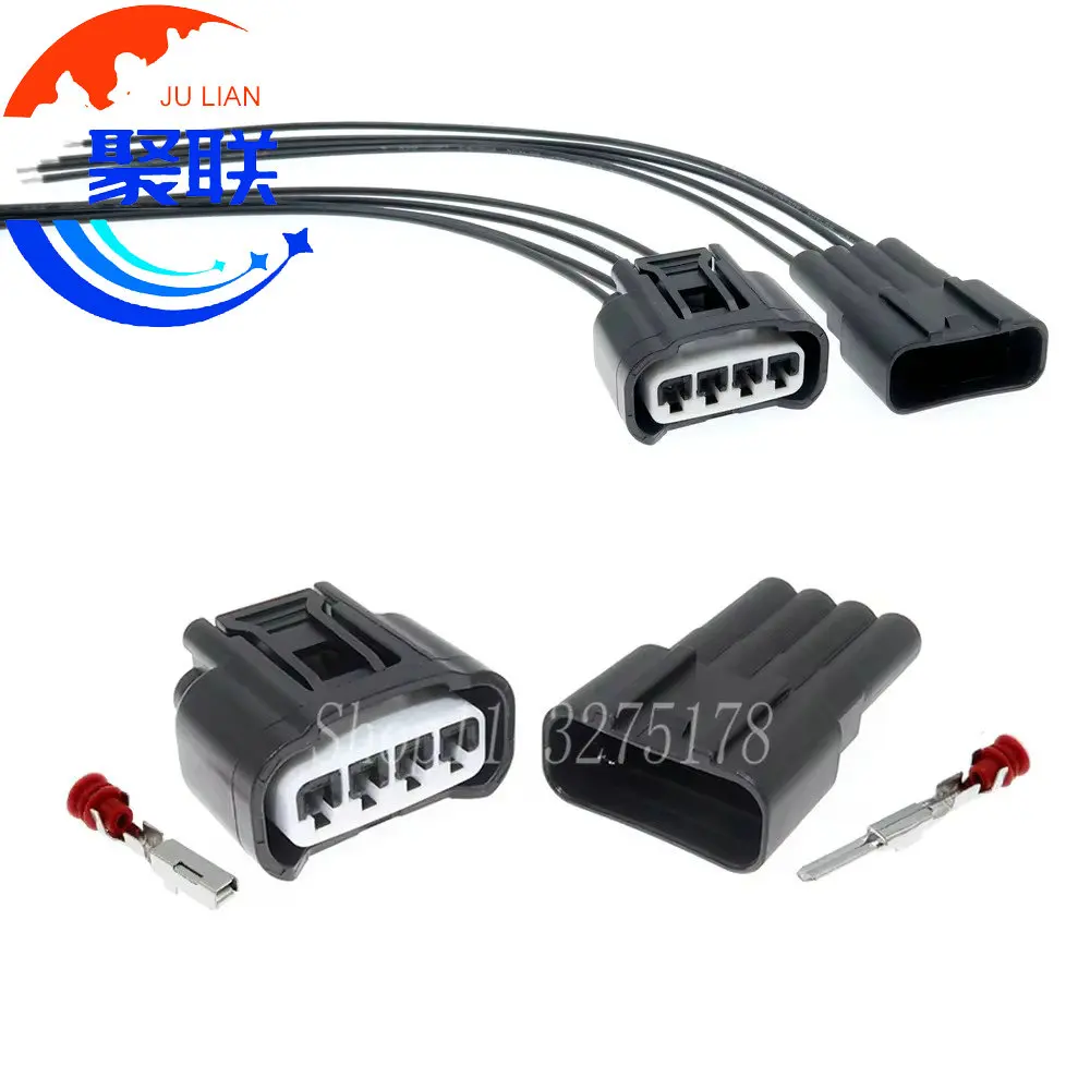 1Set-4Pin-7283-7449-30-90980-11885-Car-Ignition-Coil-Waterproof-Socket-for-Toyota-Highlander ...