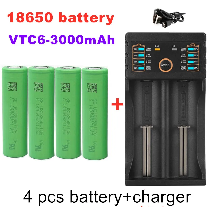 100% new original 3.7V 3000 MAH Li ion 18650 battery for SONY US18650 ...