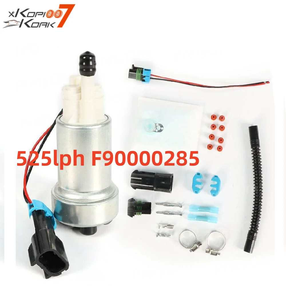 525lph F90000285 525LPH Pump Hellcat Fuel Pump & Install Kit E85 Compatible For Walbro TI For ...
