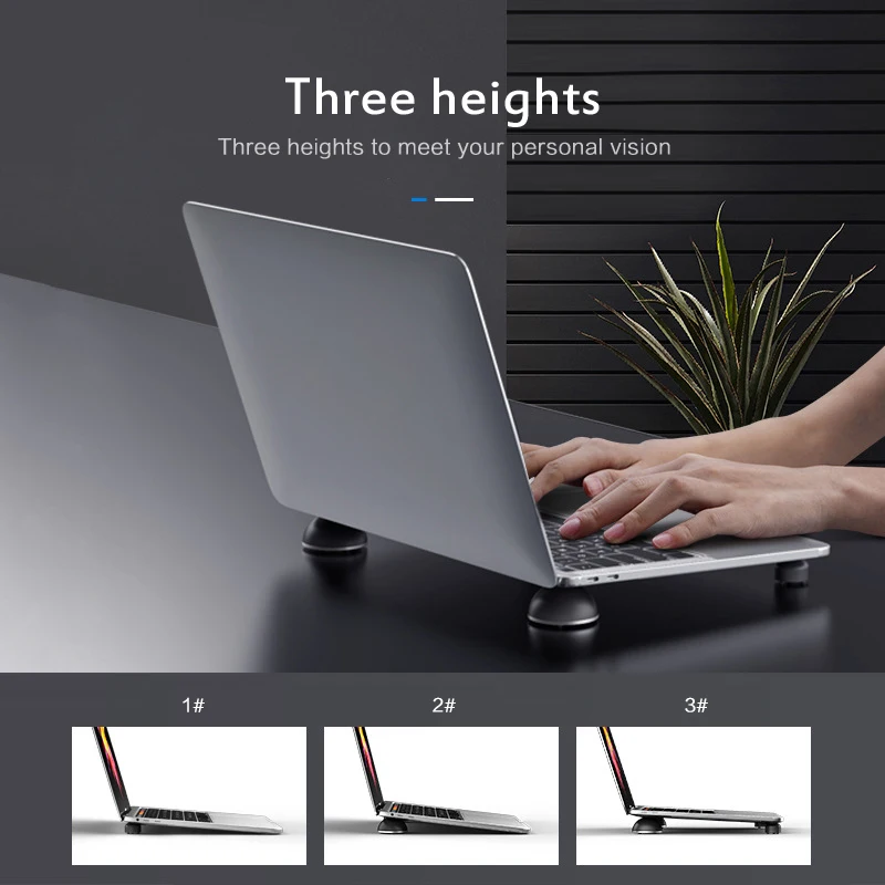 4 in 1 Laptop Cooling Bracket Universal Cooling Pad for MacBook Cool ...