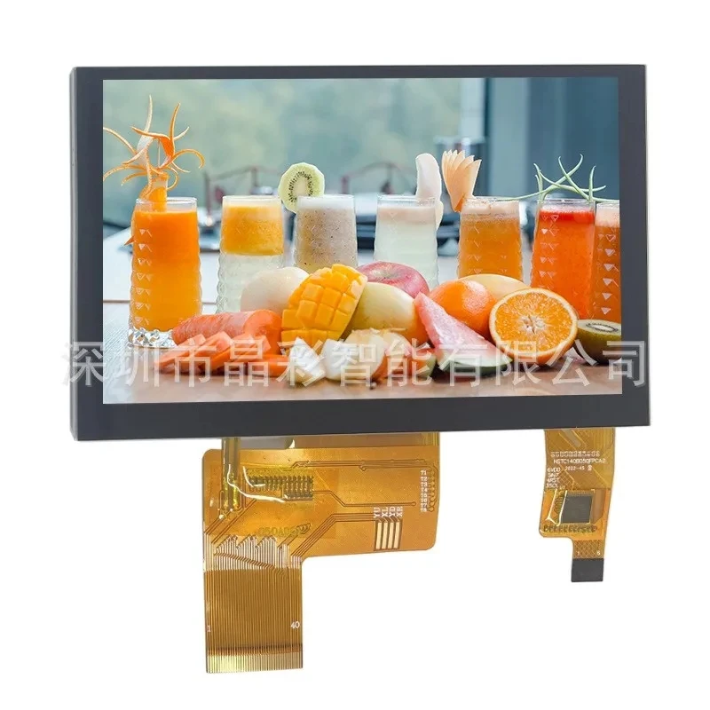 5-inch-RGB-LCD-display-screen-with-40PIN-and-capacitive-touch-screen ...
