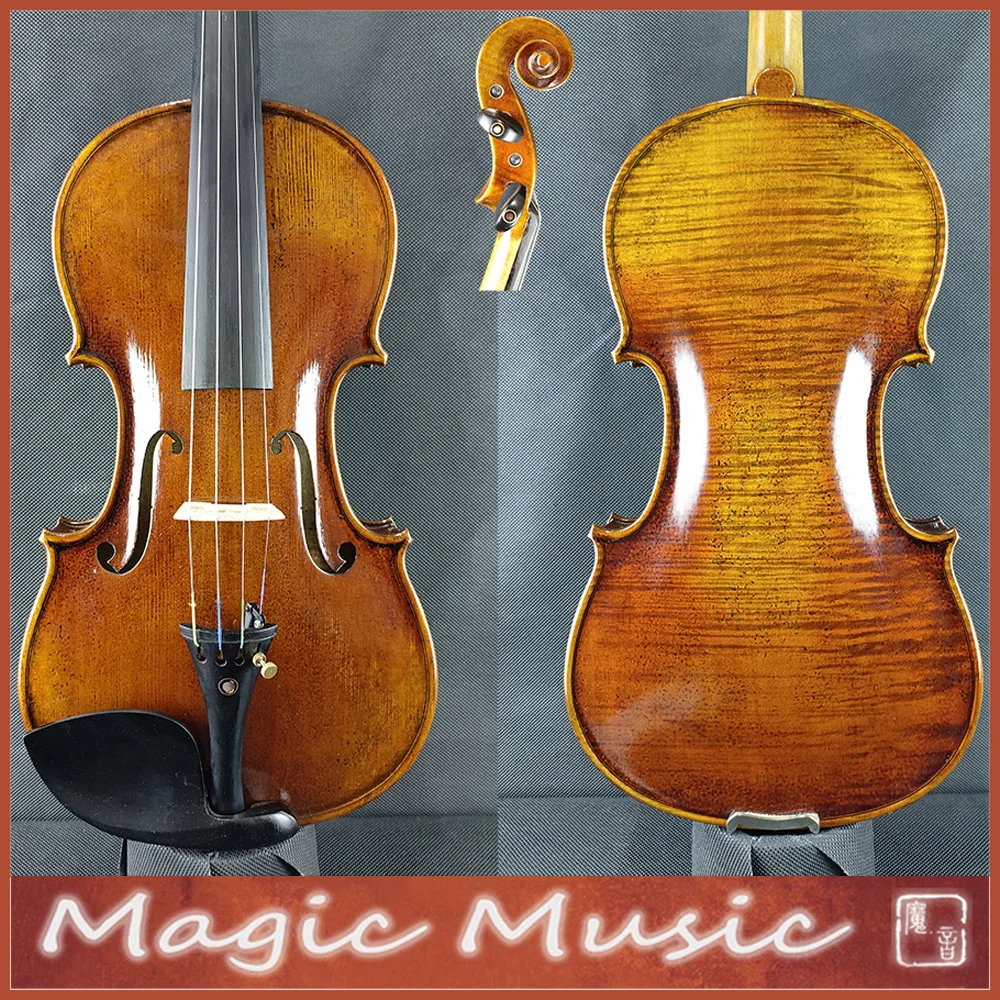 One-Piece-Back-Master-II-Level-Stradivarius-Violin-Size-4-4-European ...