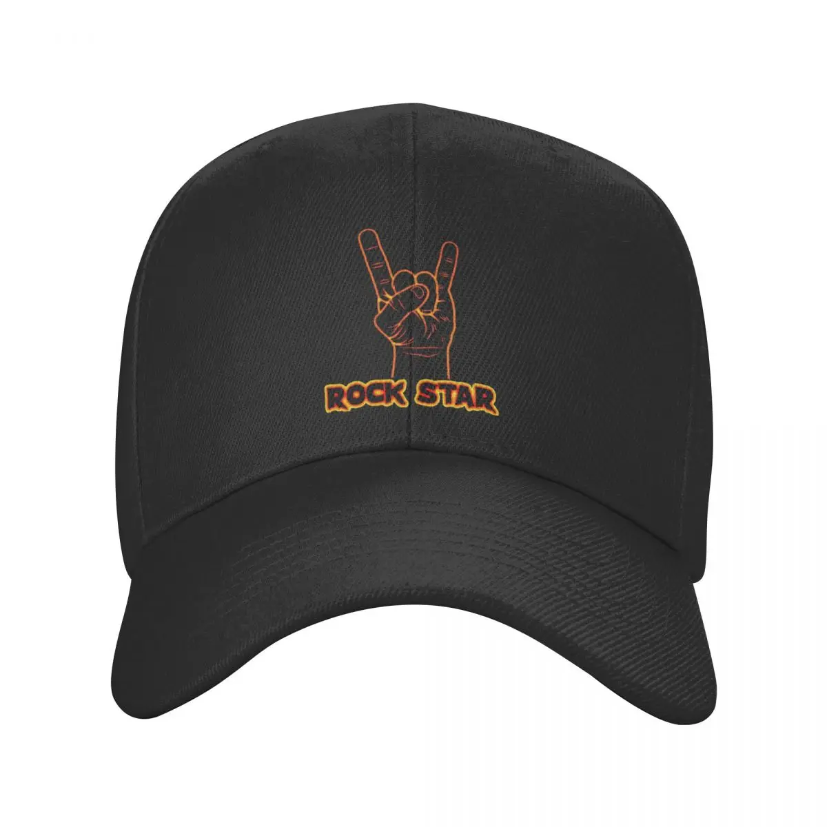Custom-Punk-Gesture-Rock-Star-Baseball-Cap-Men-Women-Adjustable-Heavy ...