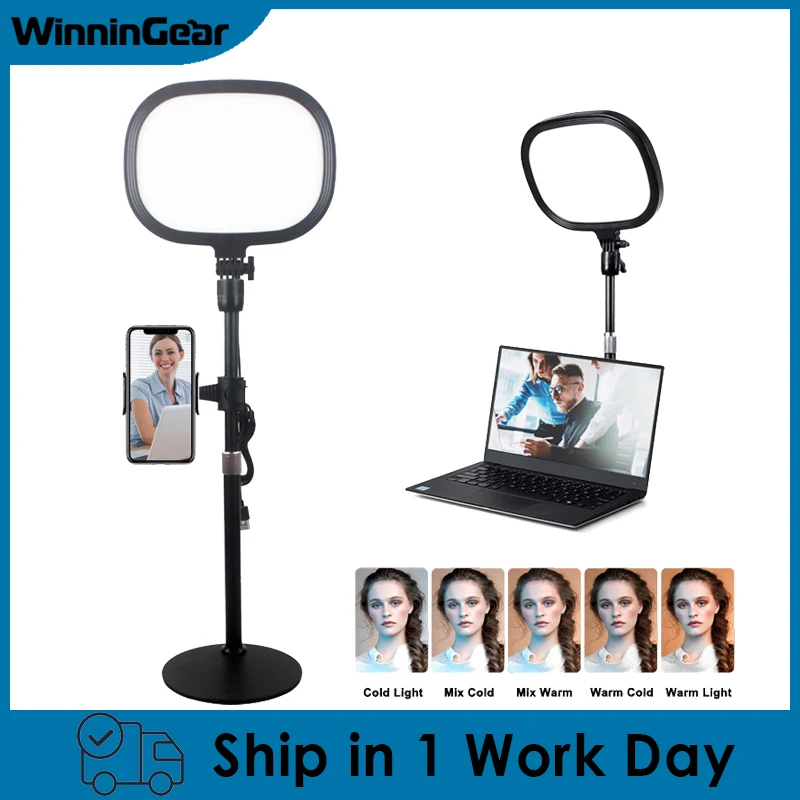 Desktop-Led-Panel-Light-Youtube-live-Key-Light-Air-Dimmable-Photography ...