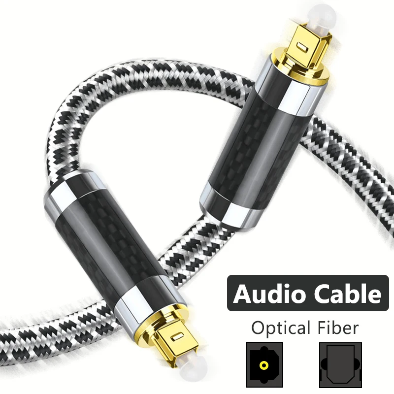 Cable-ptico-Toslink-SPDIF-Cable-de-fibra-ptica-de-Audio-Digital-para ...