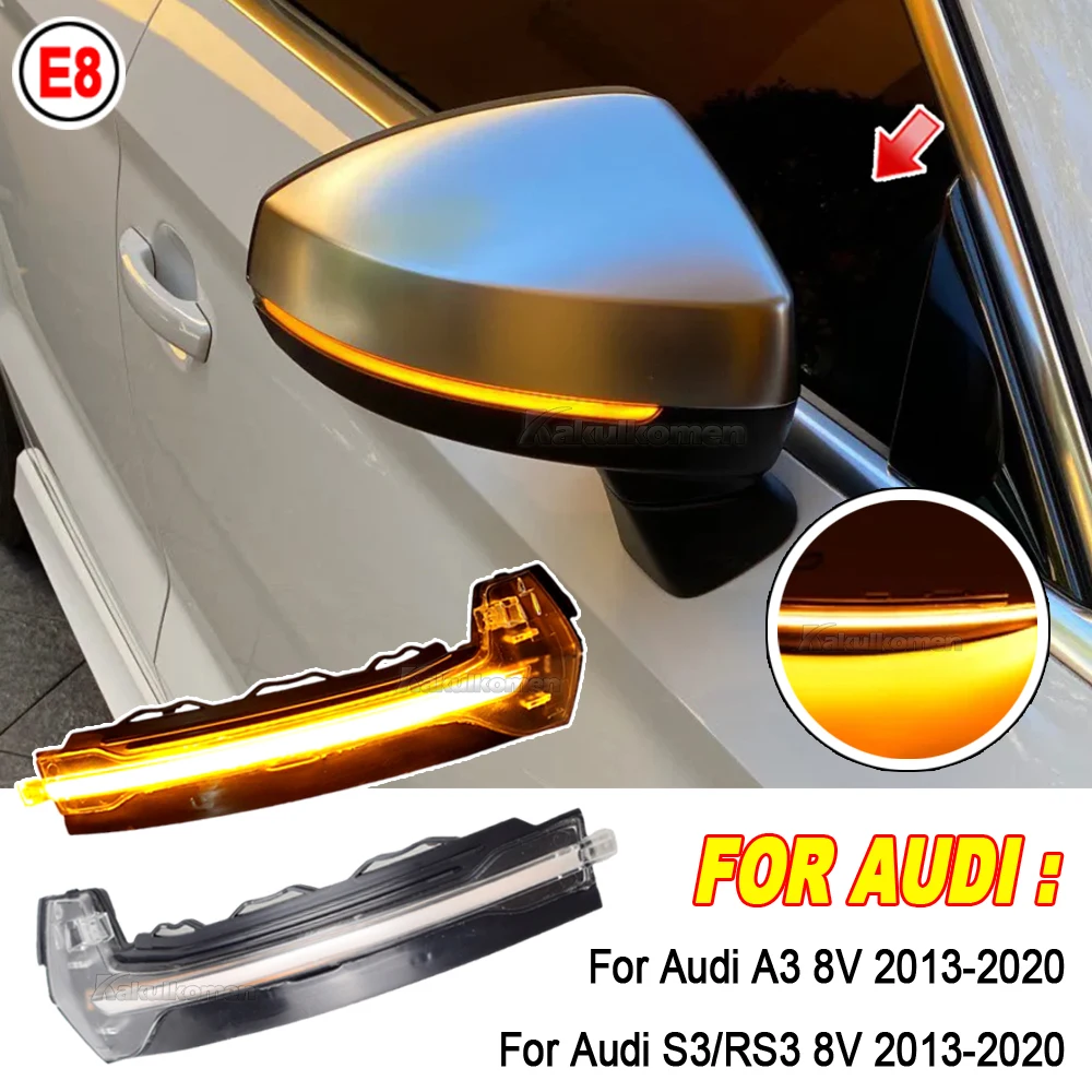 アウディ ドアミラーウインカーレンズ 右 A3,S3 8P | A4,S4,RS4 8K | A5,S5,RS5クーペ A5,S5,RS5カブリオレ 8T 8F | 純正品 ...