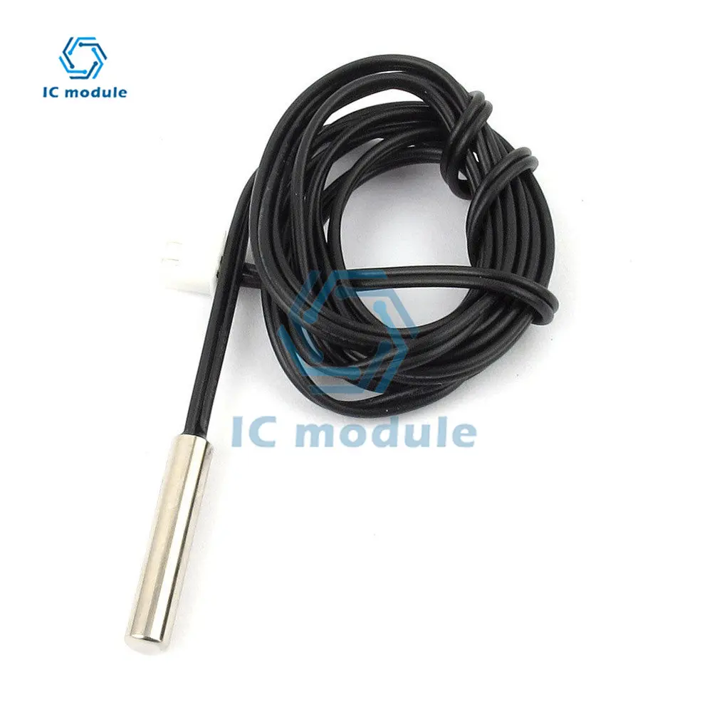 Waterproof 1m Wire Ntc 10k 1% 3950 Thermistor Temperature Sensor Probe ...