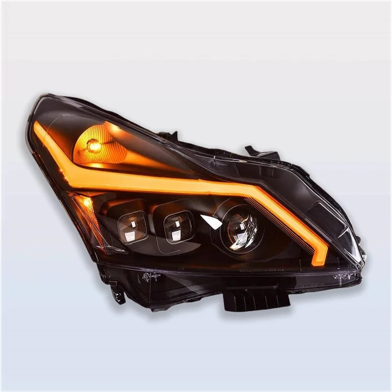For LED Lens Light Car Accessories For Infiniti G37 Headlight Assembly ...