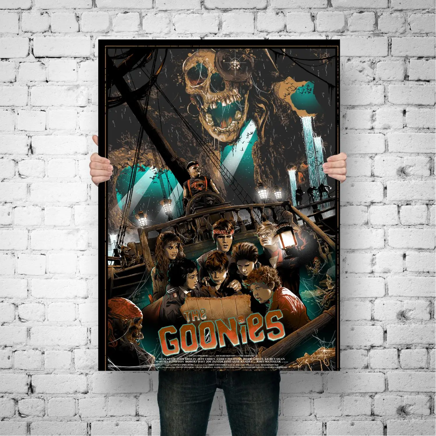 Goonies Skull Poster