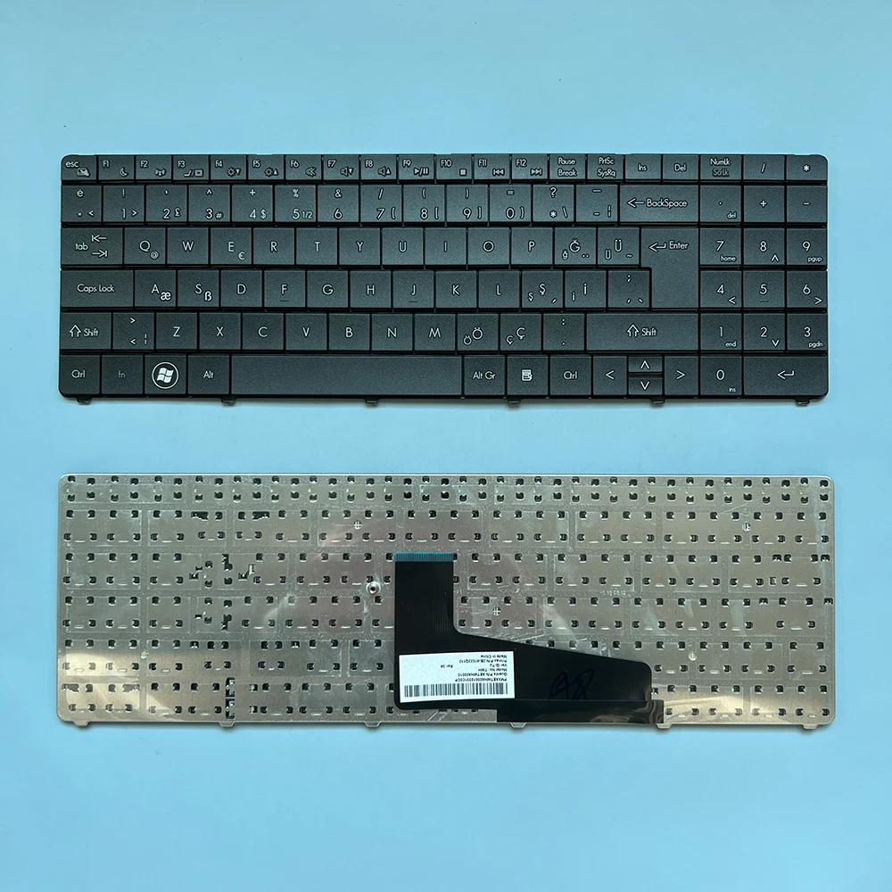 XIN Turkish Keyboard for DNS TWC K580S i5 i7 D0 D1 D2 D3 K580N TWH ...