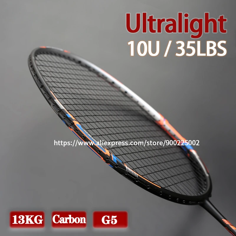 Full Carbon Fiber Badminton Rackets | 2pcs Carbon Fiber Badminton ...