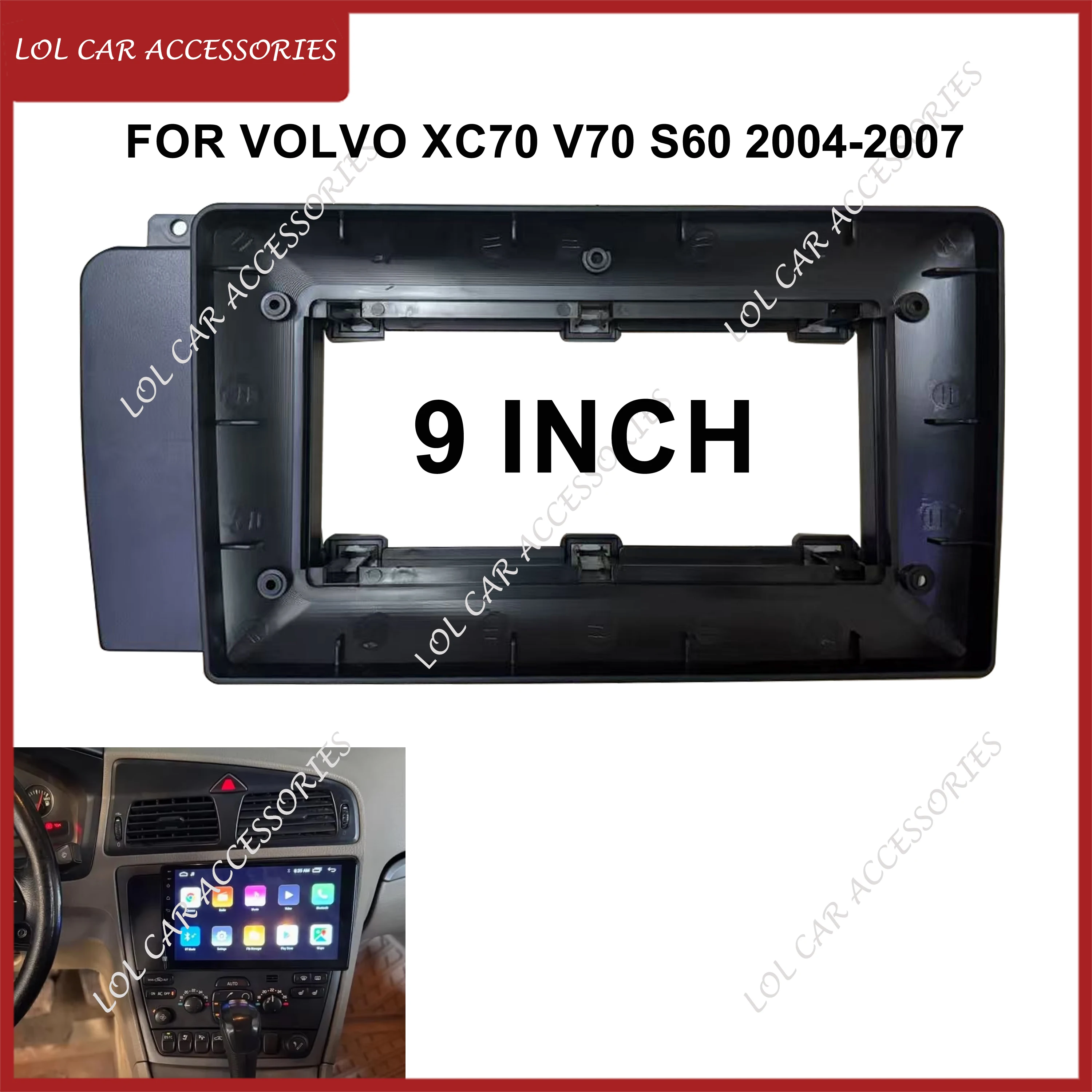 9 Inch For Volvo XC70 V70 S60 2004-2007 Car Radio Android Stereo GPS ...
