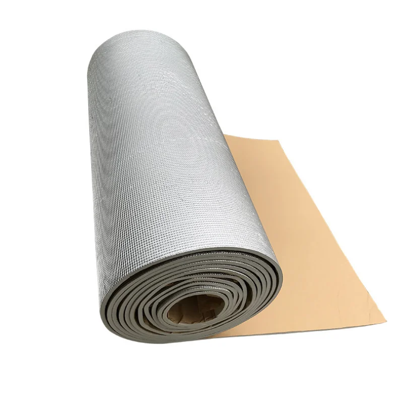 1 Roll 50*200cm Aluminum Foil Cotton Car Thermal Insulation Film Car ...
