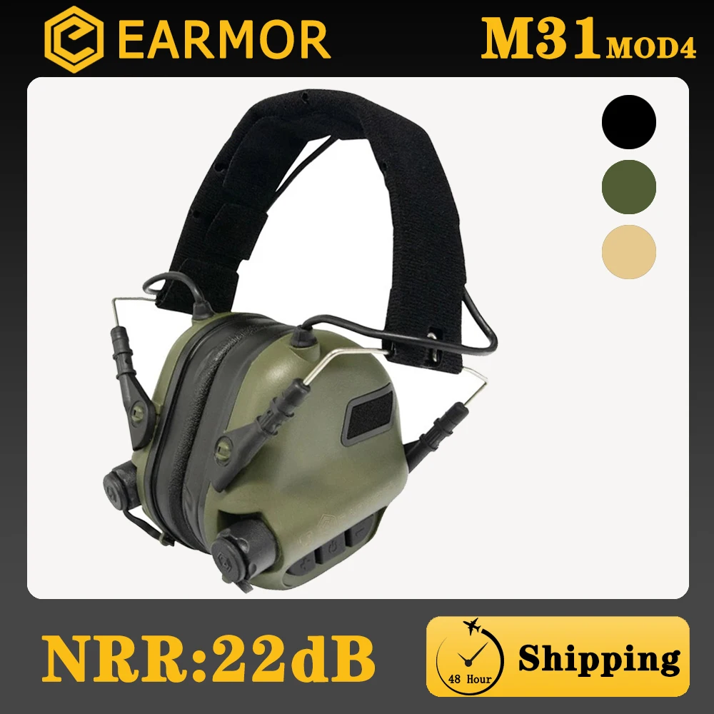 OPSMEN-EARMOR-M31-MOD4-Tactical-Headphones-Military-Noise-Canceling ...