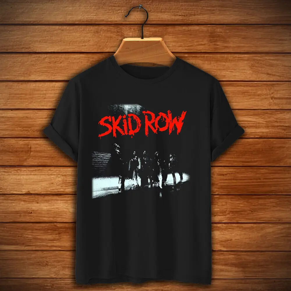 Vintage Skid Row T Shirt Black Men - AliExpress 200000343