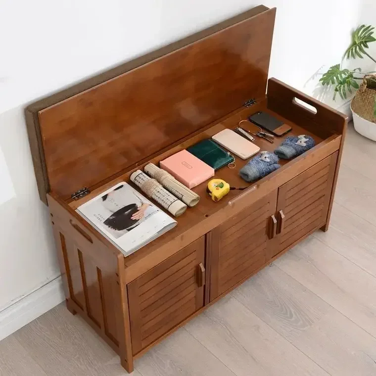 Shoe-Changing-Stool-Storage-Stool-Can-Sit-Wear-Shoe-Stools-Bamboo-Shoe ...