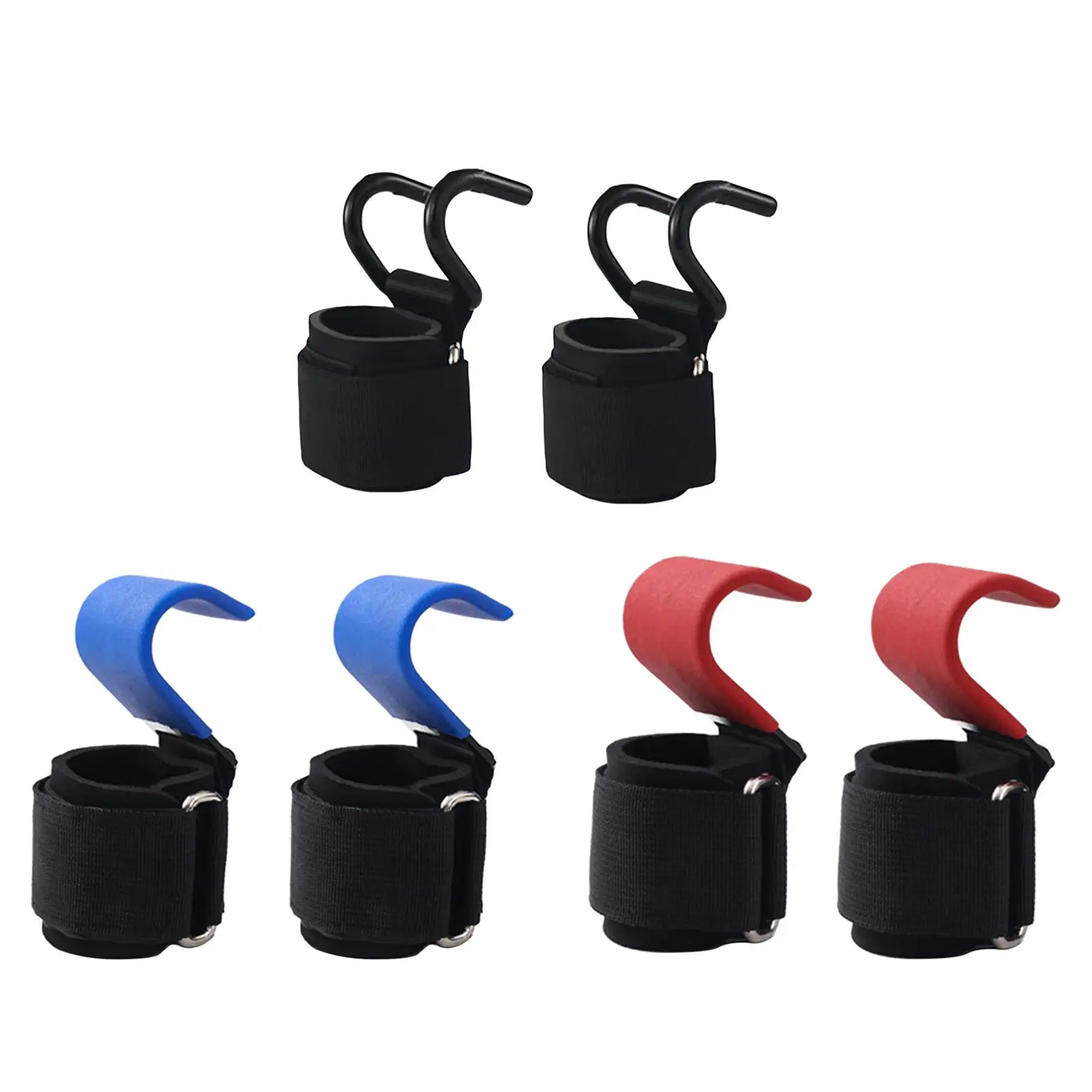 2-Pieces-Weight-Lifting-Hooks-Portable-for-Powerlifting-Bodybuilding ...