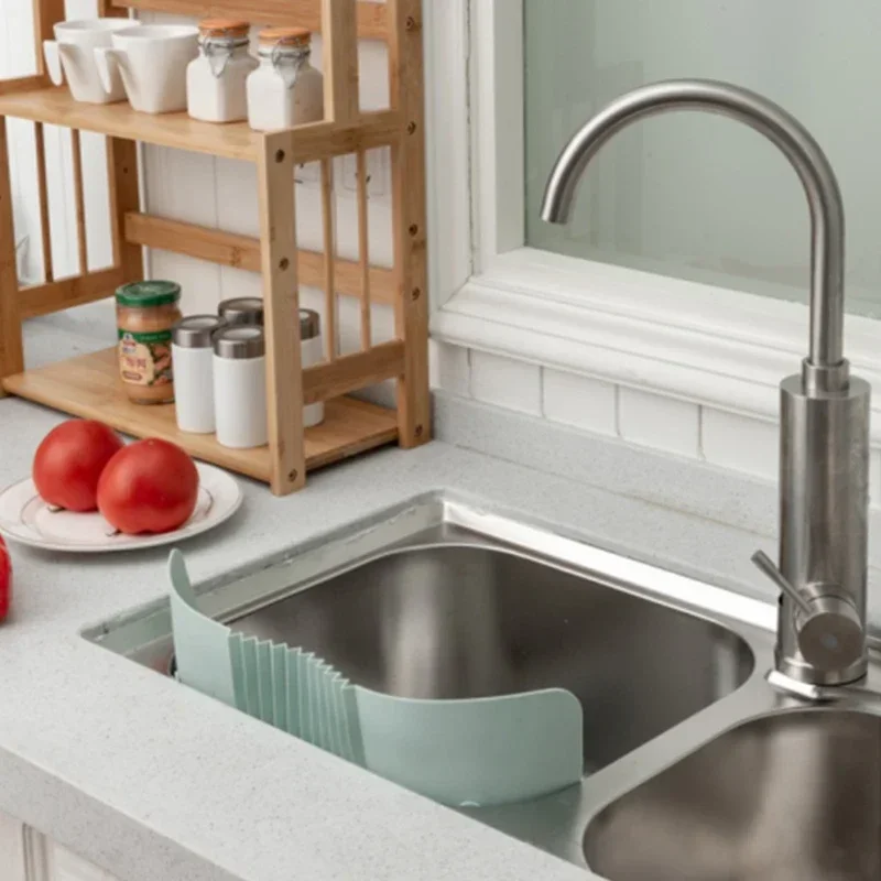 New-Kitchen-Waterproof-Splash-Sink-Foldable-Baffle-Bottom-Suction-Cup ...