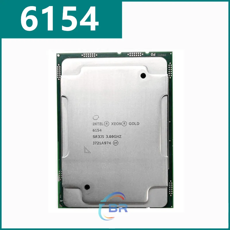 Xeon Gold 6154 CPU 3.6GHz 24.75MB 200W 18Core 36Thread LGA3647 6154 ...