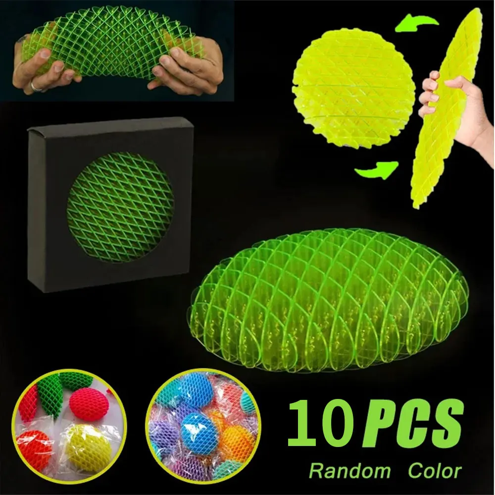 1-5-10pcs-Worm-Unpacking-Morphing-Big-Fidget-Toy-Fidget-Worm-Six-Sided ...