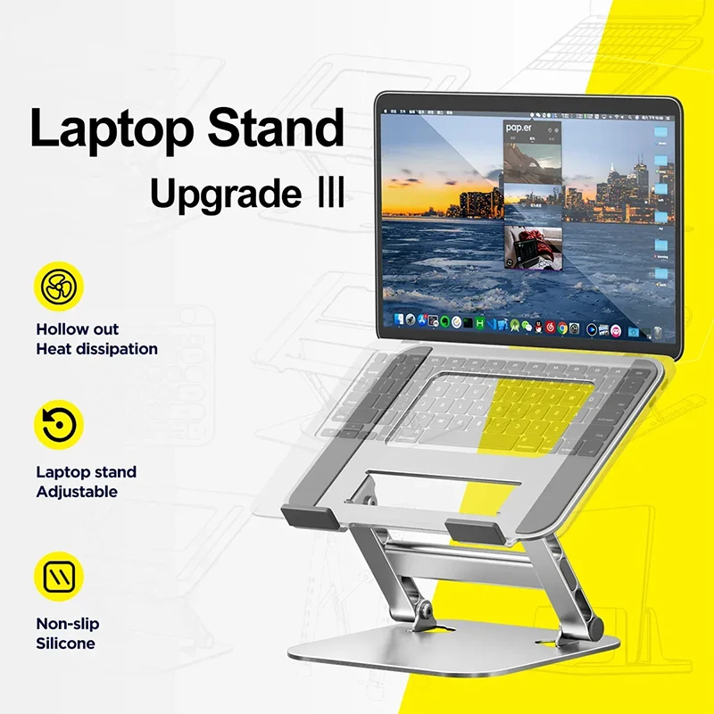 Laptop-Stand-Foldable-Aluminium-Alloy-Portable-Laptop-Stand-High ...