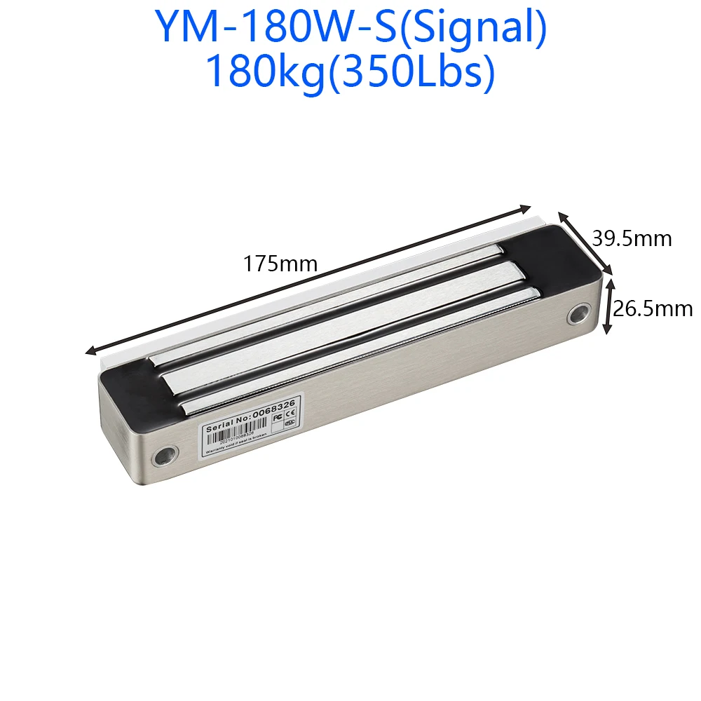 YILIN-YM-180W-S-YM-280W-S-Single-Door-Magnetic-Lock-Waterproof-for ...