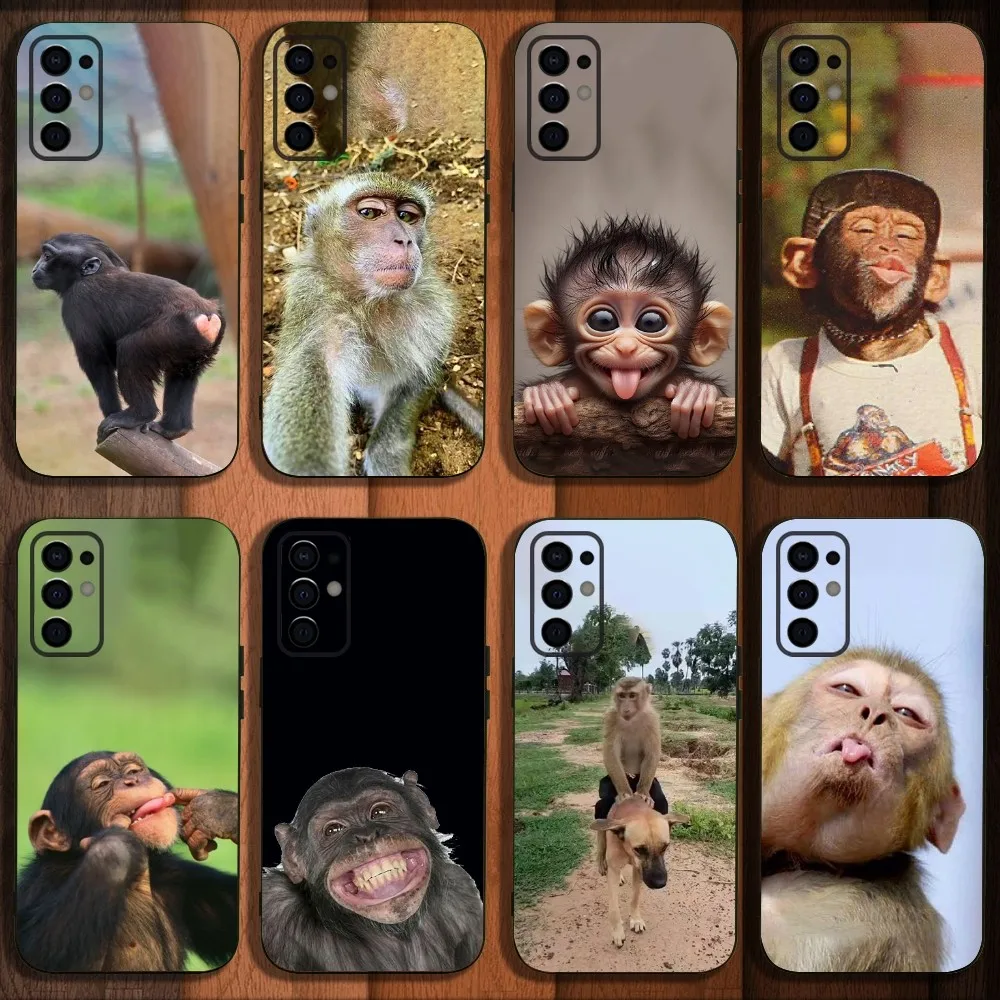 Monkey Sipping Caprisun Meme Phone Case For Samsung S24,S21,S22,S23,S30 ...