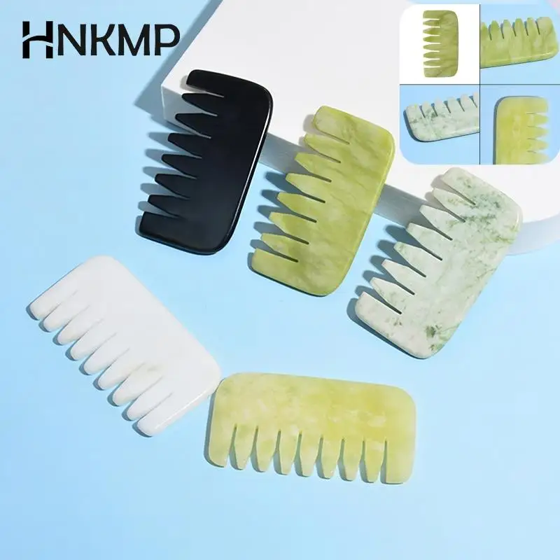 Jade-Massage-Comb-Head-Massager-Lady-Scalp-Care-Natural-Jade-Stone ...