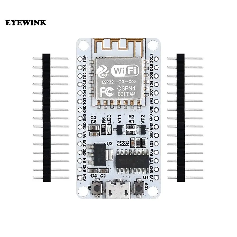 ESP32-C05-DevKit-Serial-CH340-ESP32-C3-WIFI-Bluetooth-Module-ESP32 ...