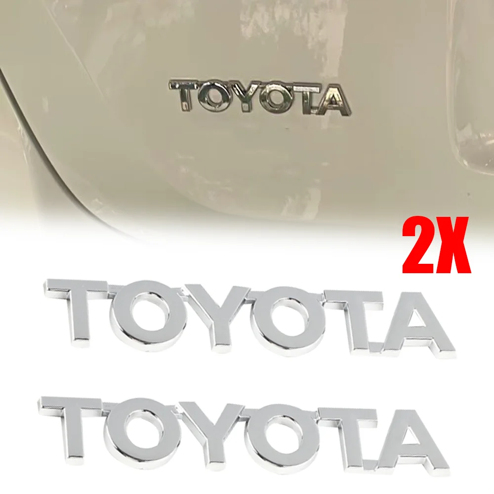 2X-Car-Trunk-Tail-Sticker-Emblem-Badge-Decals-Decoration-Styling-For ...