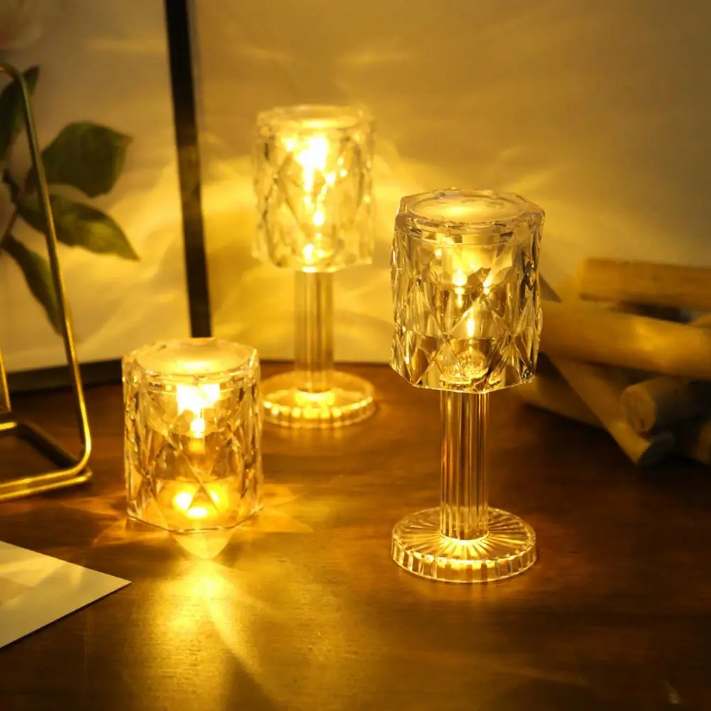 Faux-Crystal-Night-Light-High-Brightness-Cup-Shape-Decorative-Desk ...