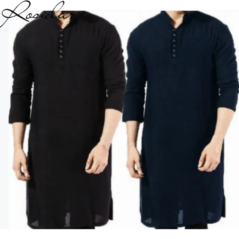 Camisa-rabe-longa-mu-ulmana-Veste-de-Moda-Turquia-Robe-Dubai-Men ...