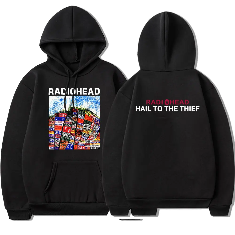 Vintage-rock-band-radiohead-hoodie-com-capuz-granizo-para-o-ladr-o ...