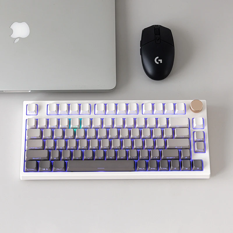 134-Keys-PBT-Grey-Gradient-Keycaps-OEM-Backlit-Transparent-Win-Mac-Side ...