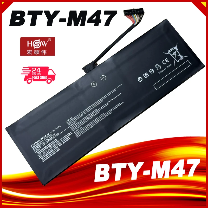 Bater-a-BTY-M47-para-ordenador-port-til-accesorio-para-MSI-GS40-GS43 ...