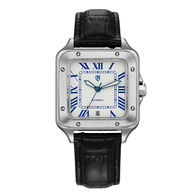 BERNY Tank Automatic Men Watch Luxury Dress Watches Miyota 8215 ...